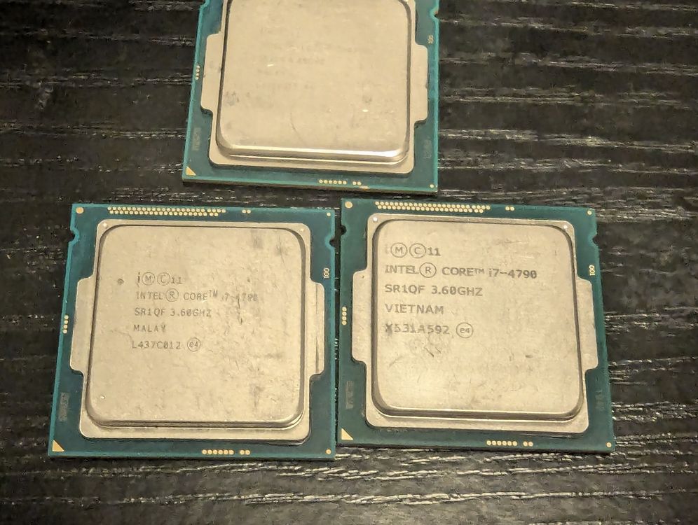 3x Intel Core i7-47** CPU Processor (Defekt) in Baden für CHF 25 – mit ...