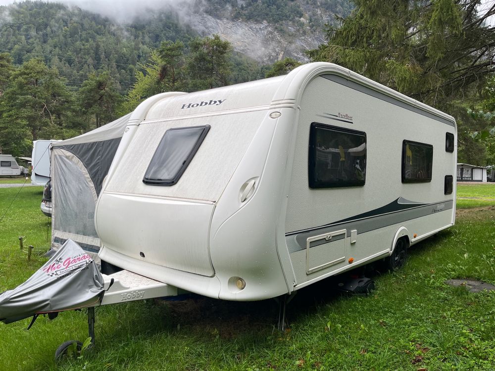 Hobby Wohnwagen Gebraucht Mit Mover