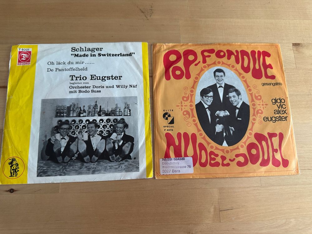GIDO VIO ALEX EUGSTER TRIO rare SWISS Singl Pop Fondue + Hit (Gebraucht ...