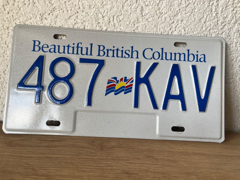Fahrzeugschild / Kennzeichen / Autonummer BC 487-KAV (Neu (gemäss ...