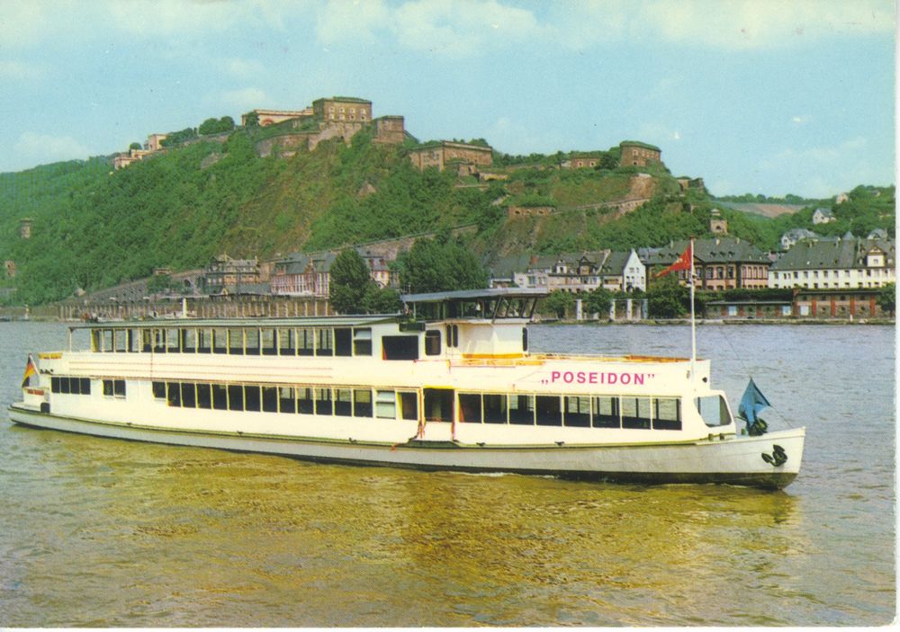 MS Poseidon, Fahrgastschiff, Koblenz, Rhein | Kaufen auf Ricardo