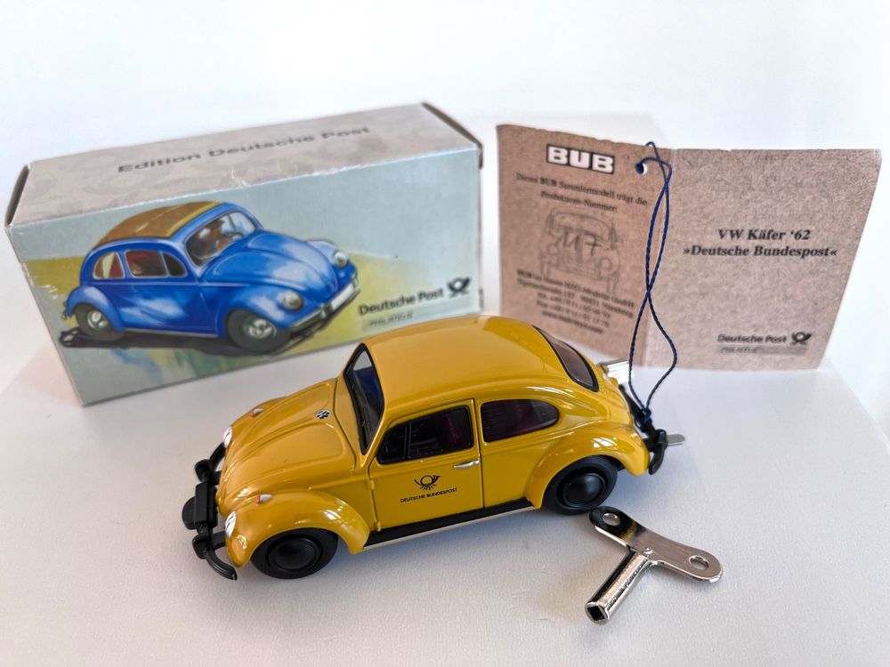 BUB Sammlermodell 1962 VW Käfer Volkswagen Racer Bundespost (Neu und ...