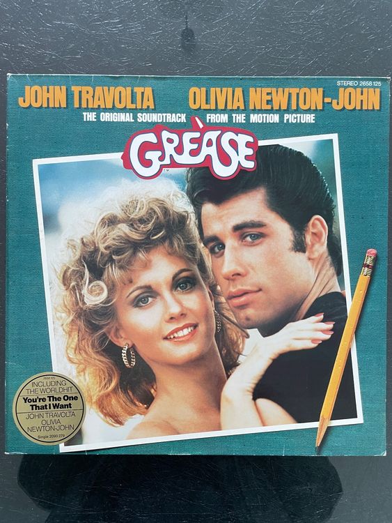 Grease Soundtrack - John Travolta / Olivia Newton-John, 1978 (Gebraucht ...
