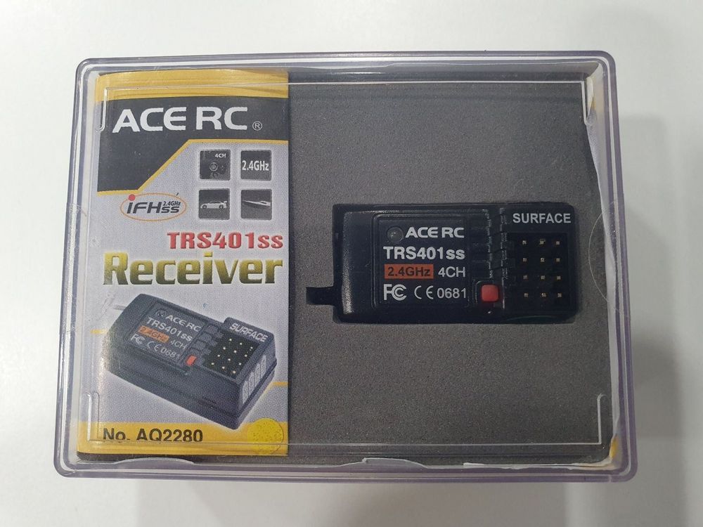 ACE RC Empfänger TRS401ss 4CH 2.4GHz (Neu und originalverpackt) in ...