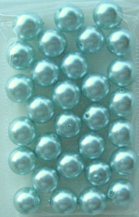 Glaswachsperlen Türkis 8 mm (Neu und originalverpackt) in Gunzwil für CHF 2 – mit Lieferung auf ...