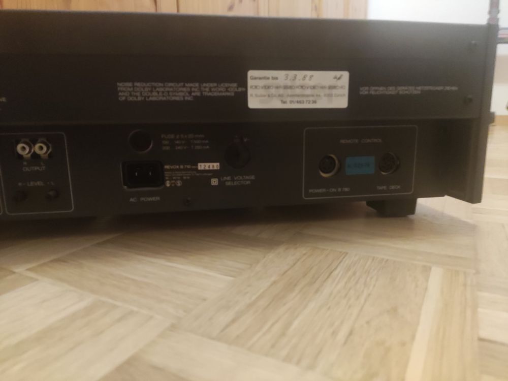Revox b710 Mk2 (Defekt) in St moritz für CHF 560 – mit Lieferung auf ...