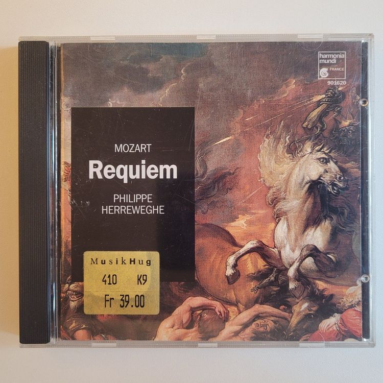 Mozart Requiem Philippe Herreweghe F5 (Gebraucht) in Sessa für CHF 4.95 – mit Lieferung auf ...