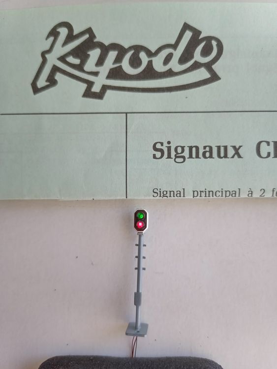 8x SBB 2-Kicht-Hauptsignale - 12-14 VDC - (Kyodo Nr. 4284) (Gebraucht ...