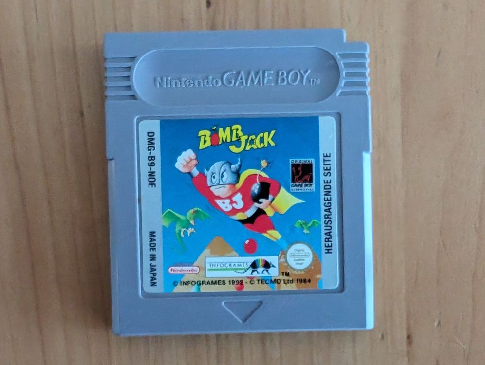 Bomb Jack für Game Boy (Gebraucht) in für CHF 15 – mit Lieferung auf ...