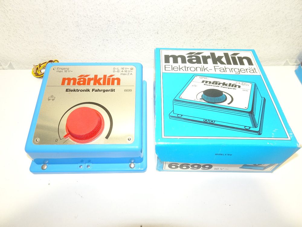 Märklin Elektronik Fahrgerät Trafo 6699 | Kaufen auf Ricardo