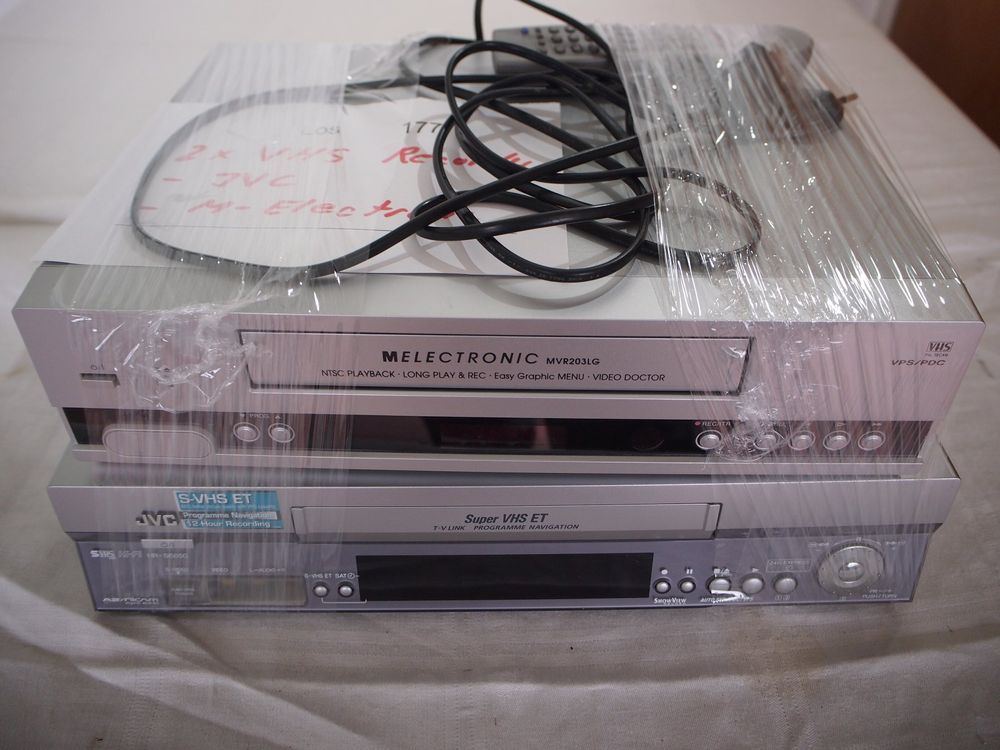 VHS Recorder, JVC, M-Electronic, VHS Kassettengerät, Los 177 | Kaufen ...