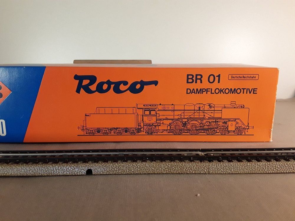 Modelleisenbahn _ Roco Lokomotive BR 01 123 _ DC _ Spur H0 (Gebraucht ...