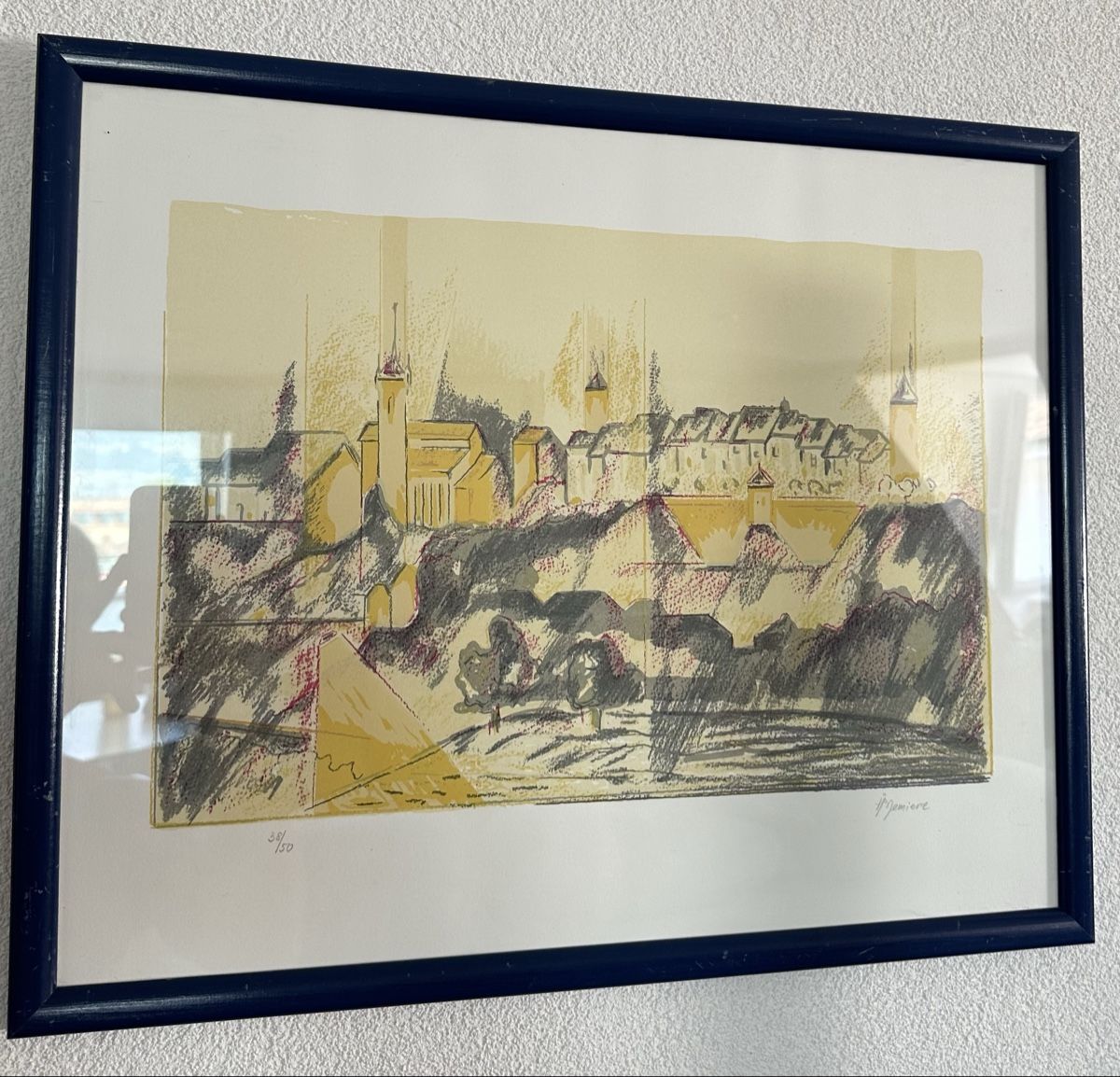 Jean-Pierre DEMIERRE (1952) | Lithographie Romont (D'occasion) à ...