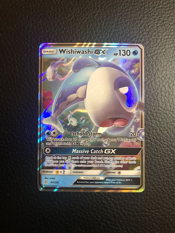 Cosmic Eclipse - Wishiwashi GX 63/236 NM-M Ab 1 | Kaufen auf Ricardo