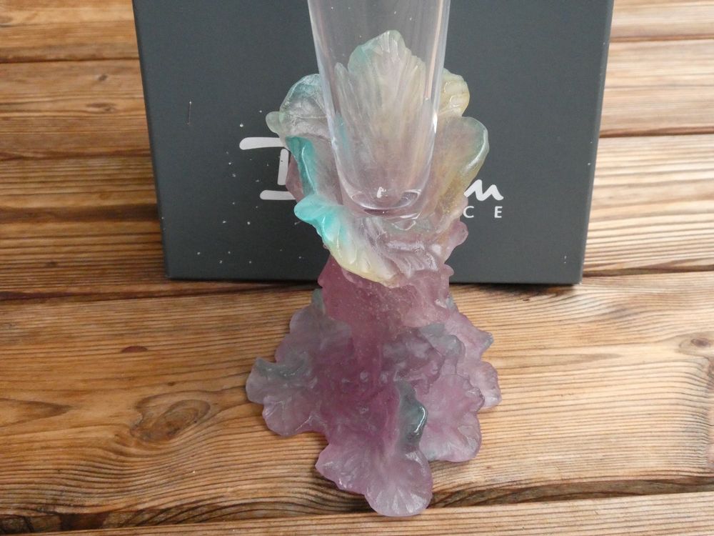 grosse Daum Vase SOLIFLORE BACCHUS PASTEL sig. Daum France (Gebraucht ...