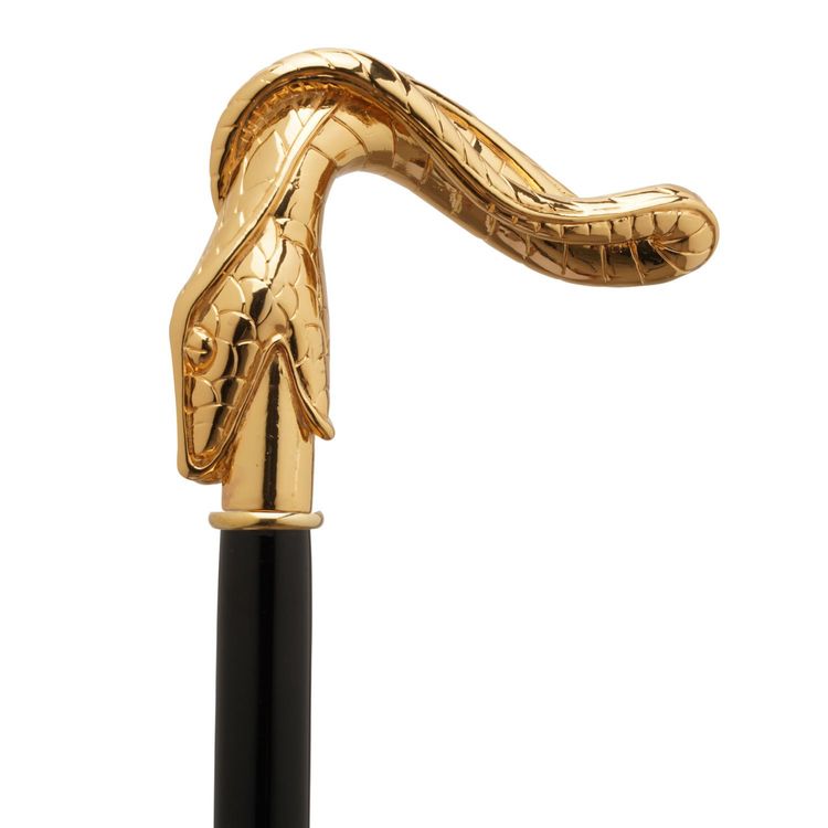 Bastone da passeggio con impugnatura a forma di serpente | Kaufen auf ...