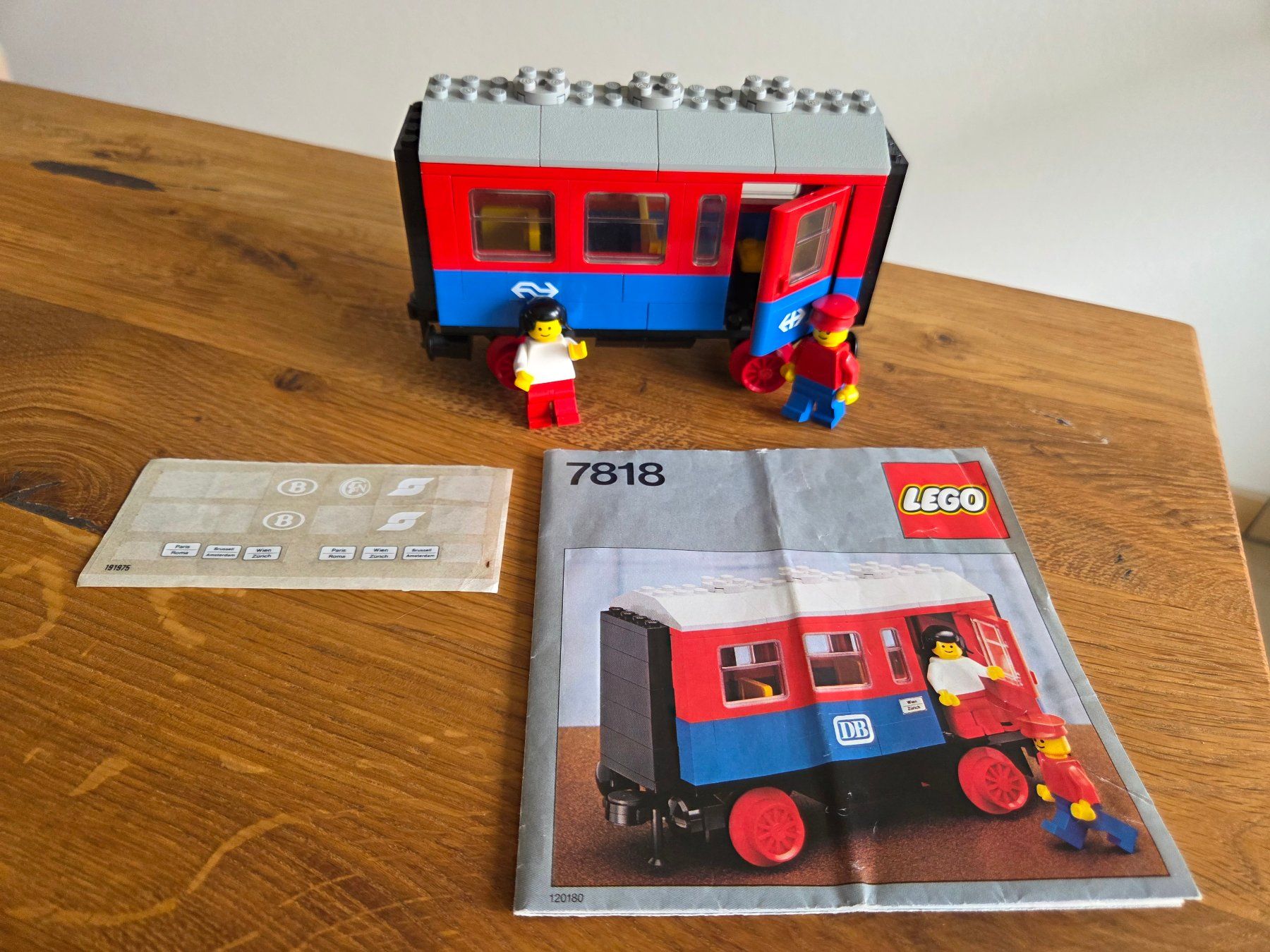 Lego Eisenbahn Waggon 7818, s.gut erhalten, komplett, o.Box (Gebraucht ...
