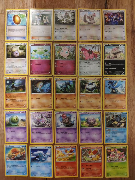 Pokemon Set Sammlung XY Fates Collide (Neu (gemäss Beschreibung)) in ...