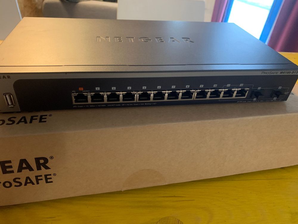 Netgear prosafe M4100 (Gebraucht) in Fully für CHF 55 – mit Lieferung ...
