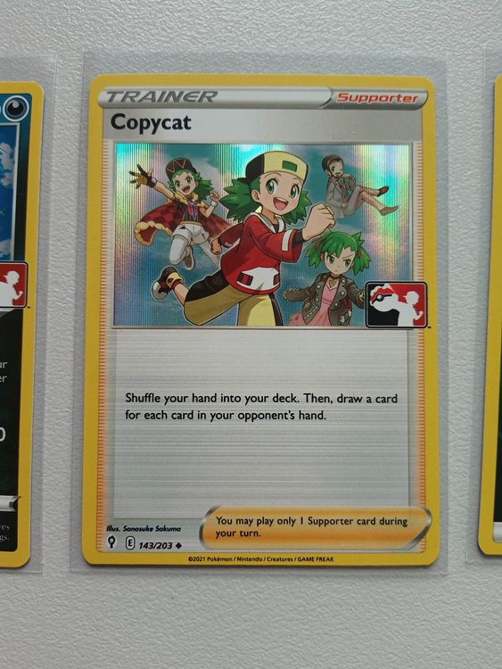 Copycat HOLO - Pokemon TCG Prize Pack Stamp (Gebraucht) in Altstätten ...