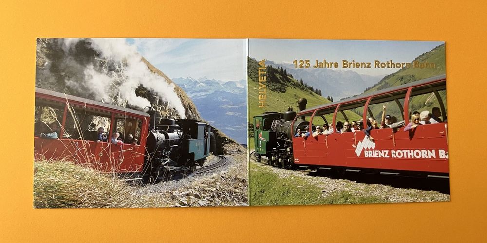 Brienz Rothorn Bahn 125 Jahre 2017, FDC + Markenheft | Kaufen auf Ricardo