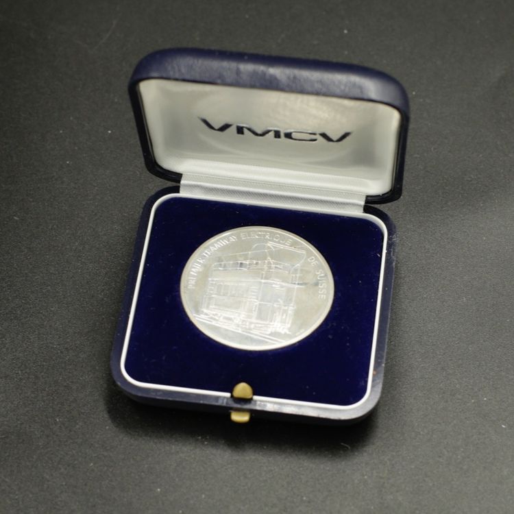 médaille commémorative 100 ans - tramway électrique VMCV | Kaufen auf ...