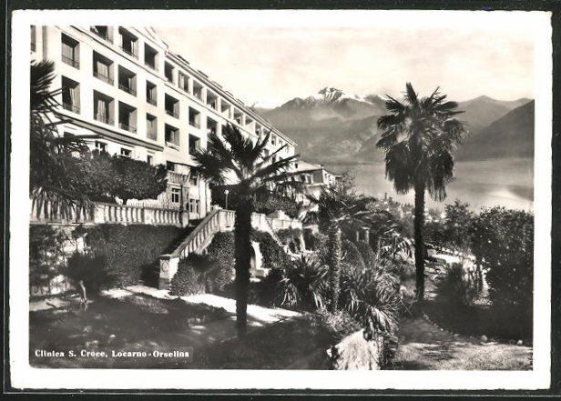 AK Locarno-Orselina, Clinica S. Croce (Antik) in Berlin für CHF 6 – mit ...