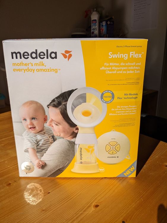 Medela Swing Flex + Storage Set + Bustier (Milchpumpe) (Gebraucht) in Luzern für CHF 40 – mit ...