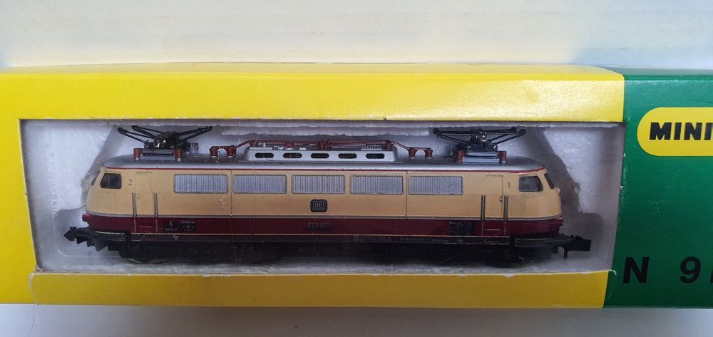 Minitrix 2945, DB BR E03, Spur N analog, 6-Achsig (Gebraucht) in Basel für CHF 62 – mit ...