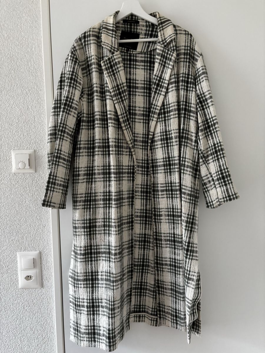 Massimo Dutty karierter Herbstmantel, Grösse M, Top Zustan (Gebraucht ...