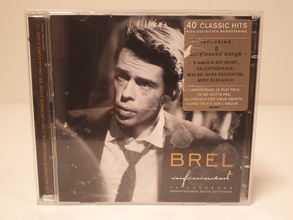 Brel - Infiniment (Music CD, 2 CD) | Kaufen auf Ricardo