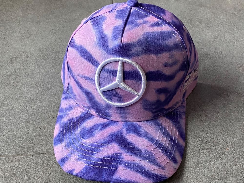 Lewis Hamilton Mercedes AMG purple-camouflage Cap (Neu (gemäss ...