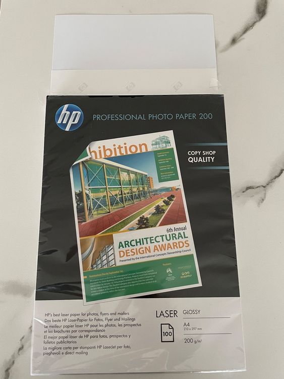PHOTO PAPER HP PROFESSIONAL, Glossy, Laser, 200 g/m2, A4 | Kaufen auf ...