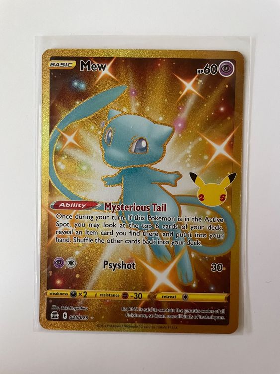 Pokémon Mew Celebrations | Kaufen auf Ricardo