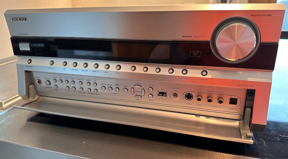 AV-Receiver Onkyo TX-NR906, Silber, 7 x 220 Watt (Gebraucht) in ...