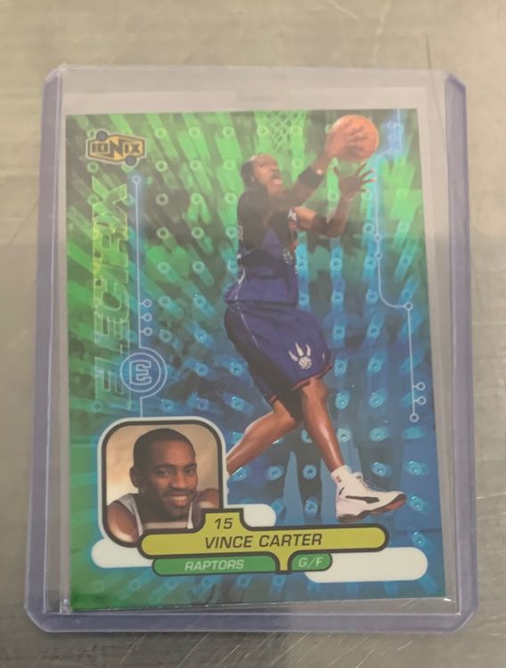 NBA Vince Carter Upper Deck Ionix Rookie Card (Neu (gemäss Beschreibung)) in Muttenz für CHF 5 ...