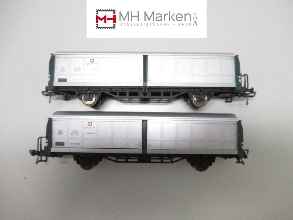 Fleischmann 2x gedeckte Grossgüterwagen Ohne OVP DC GS H0 (Gebraucht) in Basel für CHF 25 – mit ...