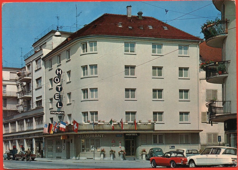 ZÜRICH Badenerstrasse 324 - Hotel-Restaurant Olympia - Auto (Neu ...