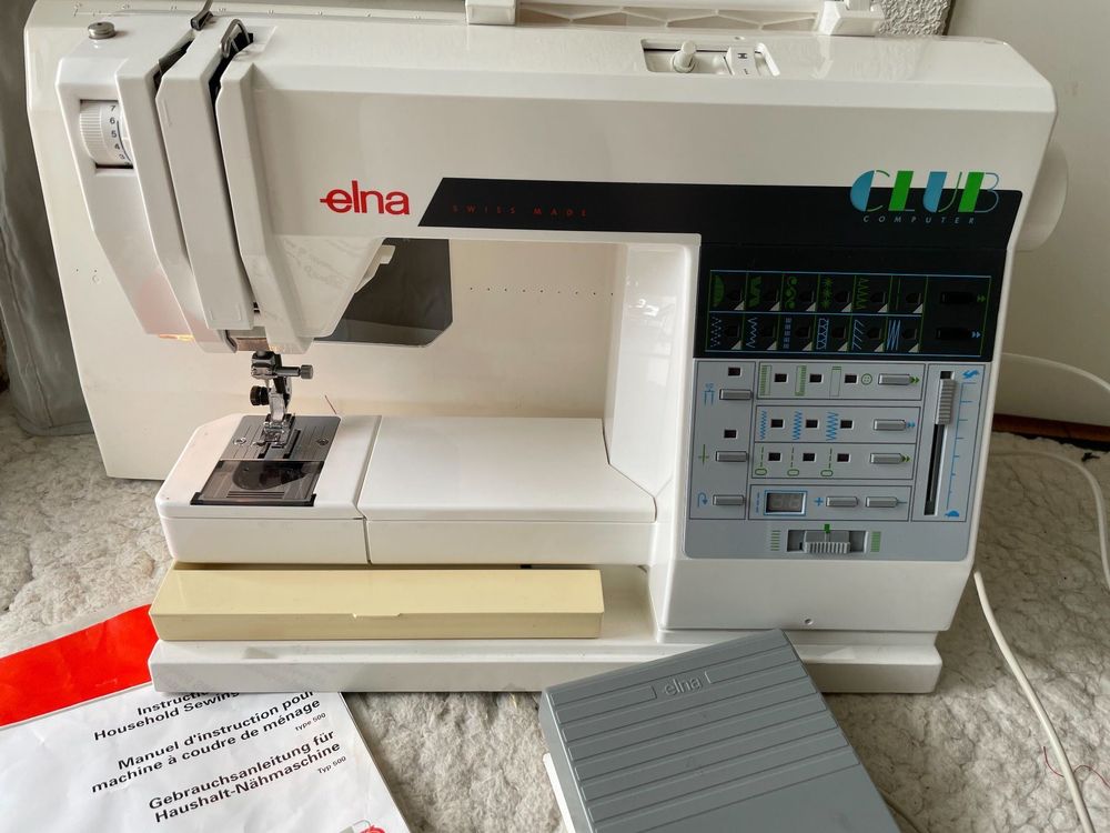 Nähmaschine ELNA CLUB Computer 500 (Gebraucht) in für CHF 110 – mit ...