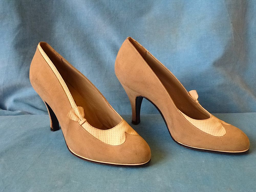 Fabelhafte Schuhe Damen 50er Jahre Ebenbild