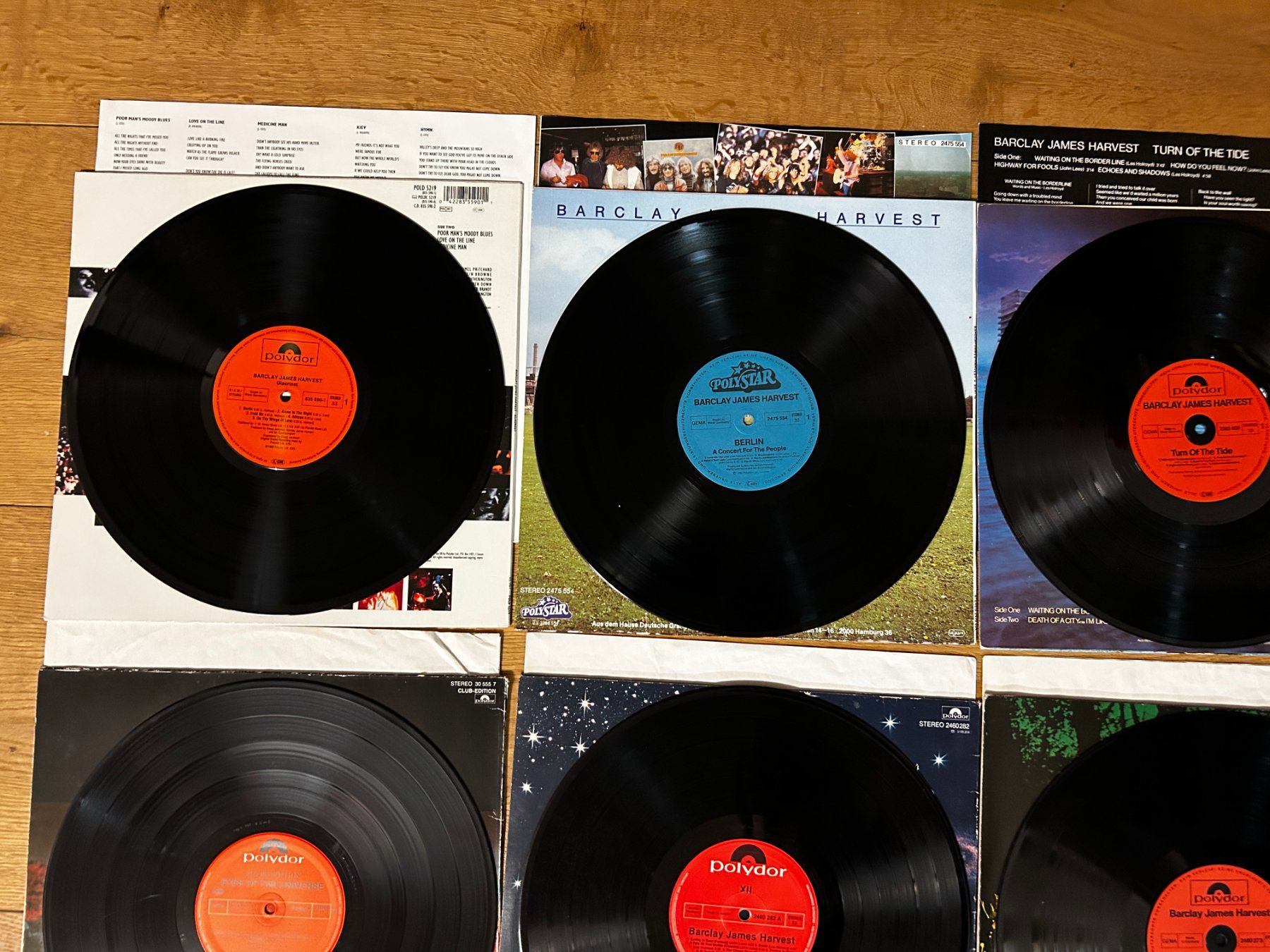 LP Vinyl Sammlung Barclay James Harvest 11 LPs Pressungen (Gebraucht ...