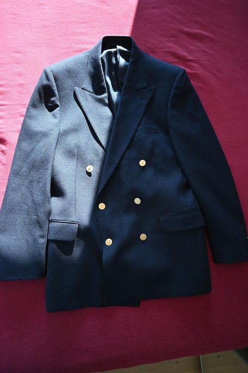 Jaeger Marineblauer Blazer aus 100% Wolle grösse M (40R) (Gebraucht) in ...