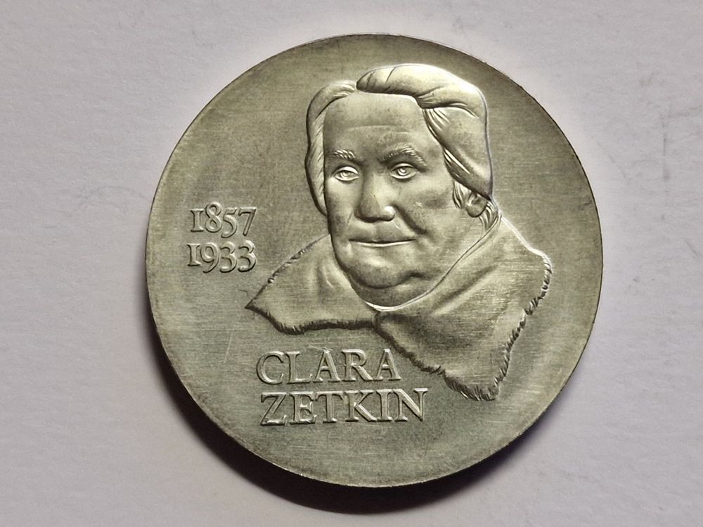 Deutschland-DDR 20 Mark Silber 1982 Clara Zetrin. (Gebraucht) in Zürich ...