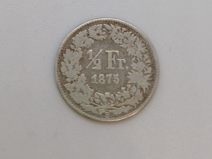 CH Silber 1/2 Franken 1875 selten | Kaufen auf Ricardo