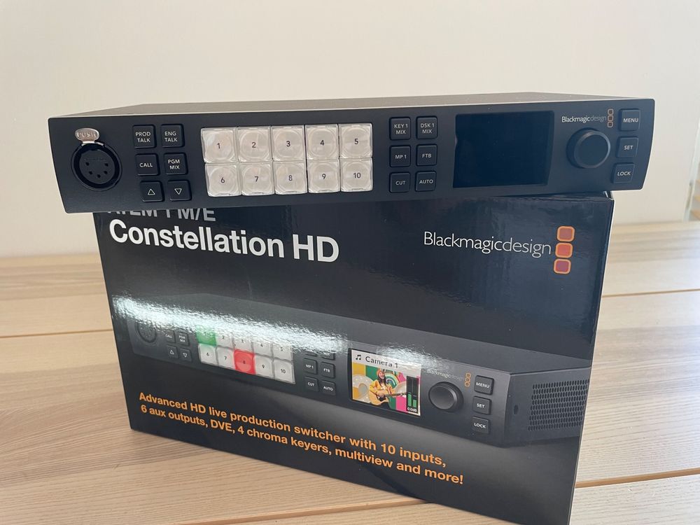 Video Switcher Blackmagic Design ATEM 1 M/E Constellation HD (Gebraucht ...