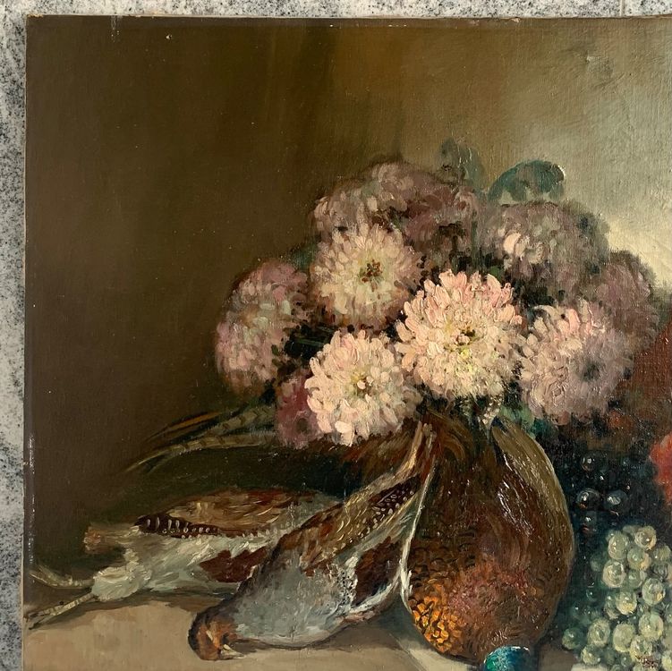 Henri Joseph Pauwels (1903-1983)grosses Stillleben Gemälde (Gebraucht) in Root für CHF 60 – mit ...