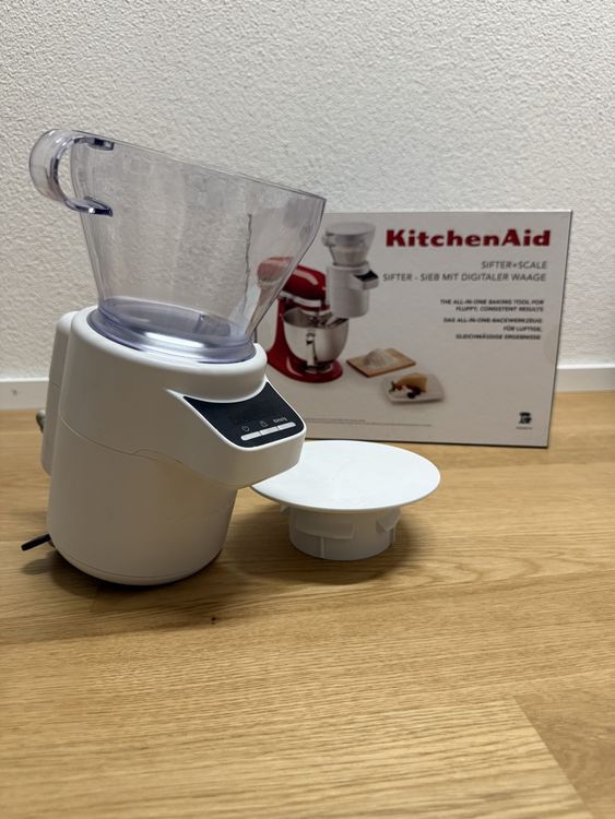 KitchenAid Sifter+Scale/Sieb mit digitaler Waage 5KSMSFTA (Gebraucht ...