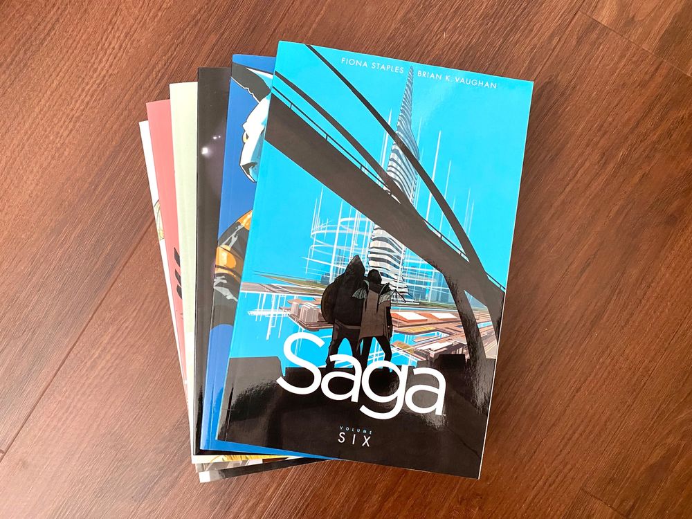 Saga Graphic Novel Comic 1-6 (Gebraucht) in Klosters für CHF 10 – mit ...