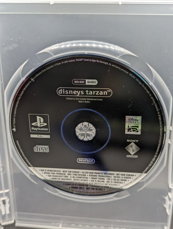 Disney's Tarzan - Playstation 1 PS1 Game - Promo | Kaufen auf Ricardo