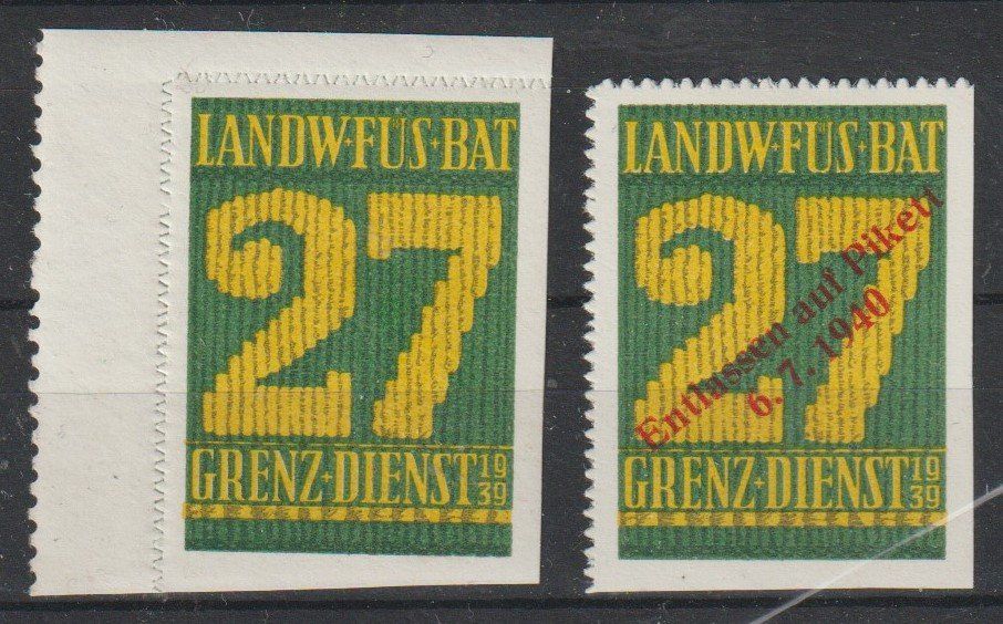 INF FUS BAT 27, Wit 290/291, Fr 45.-- | Kaufen auf Ricardo